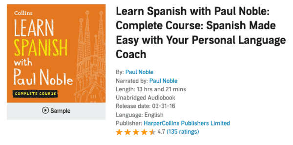 Learn Spanish with Paul Noble Spanish Audiobook - The Foreign Language ...