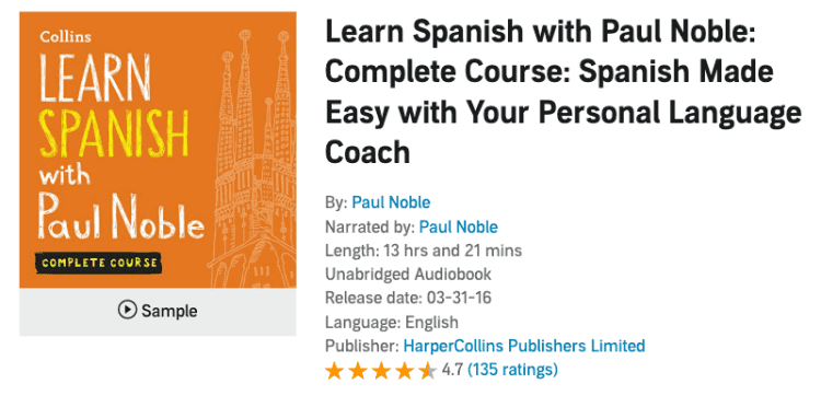 Learn Spanish with Paul Noble Spanish Audiobook - The Foreign Language ...