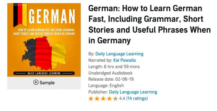 German Daily Language Learning German Audiobook - The Foreign Language ...